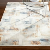 Free Shipping! Mainstays Neutral Abstract Washable Indoor Area Rug 5x7 ...