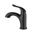 KRAUS Arcus Single Hole Single-Handle Bathroom Faucet in Oil Rubbed ...