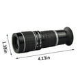 VALSEEL 18x Zoom Lens Attachment for Smartphones - Mobile Phone Lens ...