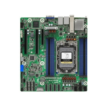 ASRock Rack ATX Server Motherboard SIENAD8-2L2T, Single Socket SP6 (LGA ...