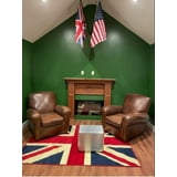 Mybecca Traditional British Flag of England Style Carpet Traditional ...