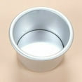 LITTLE HOME 10Pcs 2 Inch Aluminum Round Mini Cake Pan with Removable ...
