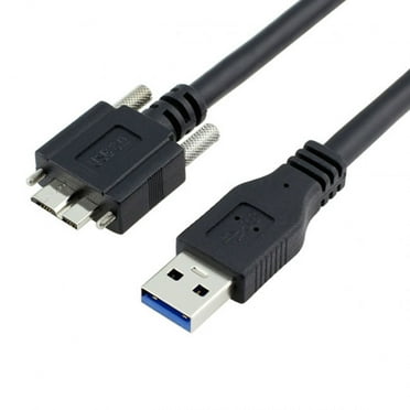 StarTech.com 1m 3 ft Slim Micro USB 3.0 Cable - M/M - USB 3.0 A to ...