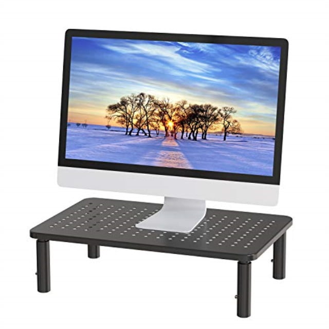 monitor stand riser - 3 height adjustable monitor stand for laptop ...