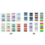 1600Pcs Sticky Tabs, 8 Pack Transparent Indexes Tabs, Book Annotations ...