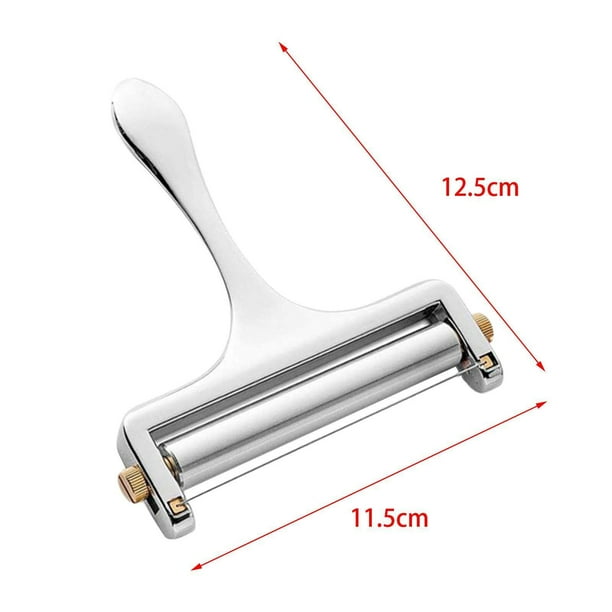 relayinert Cheese Slicer Adjustable Thickness for Mozzarella Raclette 4 ...