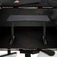 RESPAWN 48" Gaming Table with Gaming Mouse Pad, Gaming Desk, Black ...