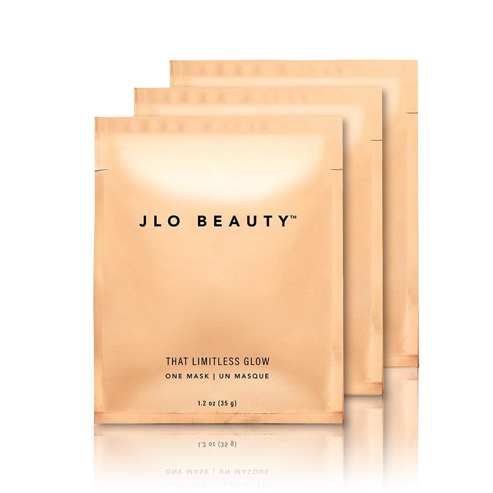 Mascarilla facial JLO BEAUTY That Limitless Glow con suero JLo Glow ...