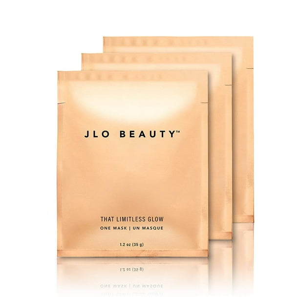 Mascarilla facial JLO BEAUTY That Limitless Glow con suero JLo Glow ...