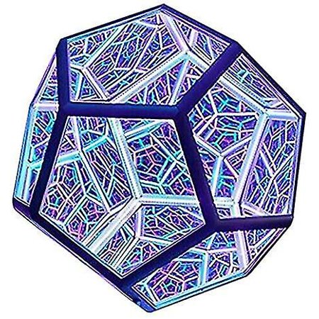 Infinity Dodecahedron-creative And Cool Infinite Dodecahedron Color Art ...