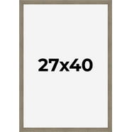 27x39 Frame Gold Bamboo Picture Frame - Complete Modern Photo Frame ...