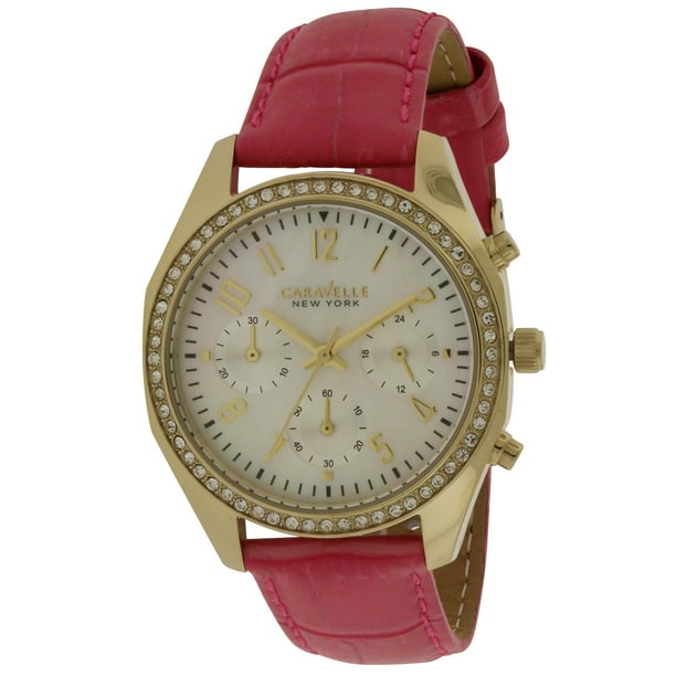 Caravelle New York Melissa Leather Ladies Watch 44L169 - Walmart.com