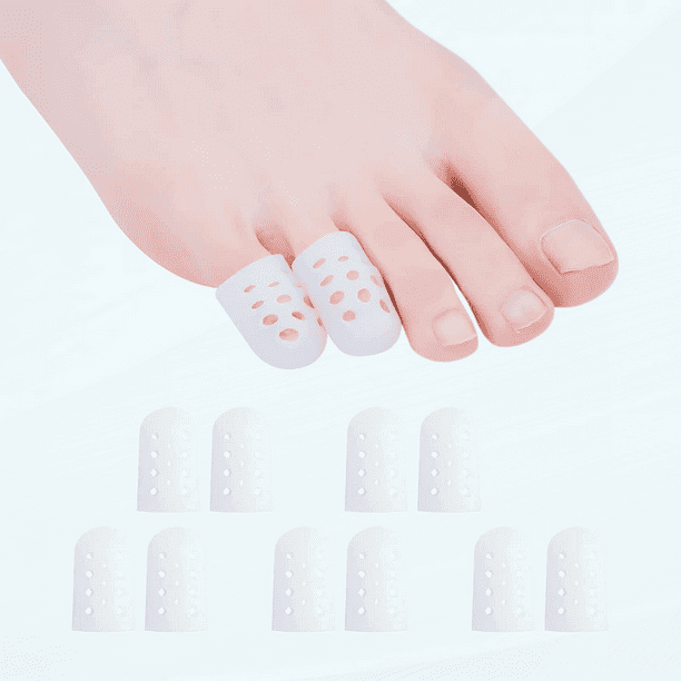 Pinky Toe Protectors, Beige Little Toe Covers Toe Sleeves, Protect Toe ...