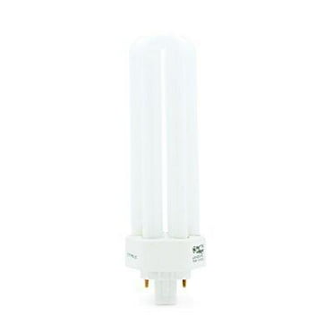 GE Lighting 97600 Ecolux Double Biax 4-Pin T4 Plug-In CFL Bulb, 3500K ...