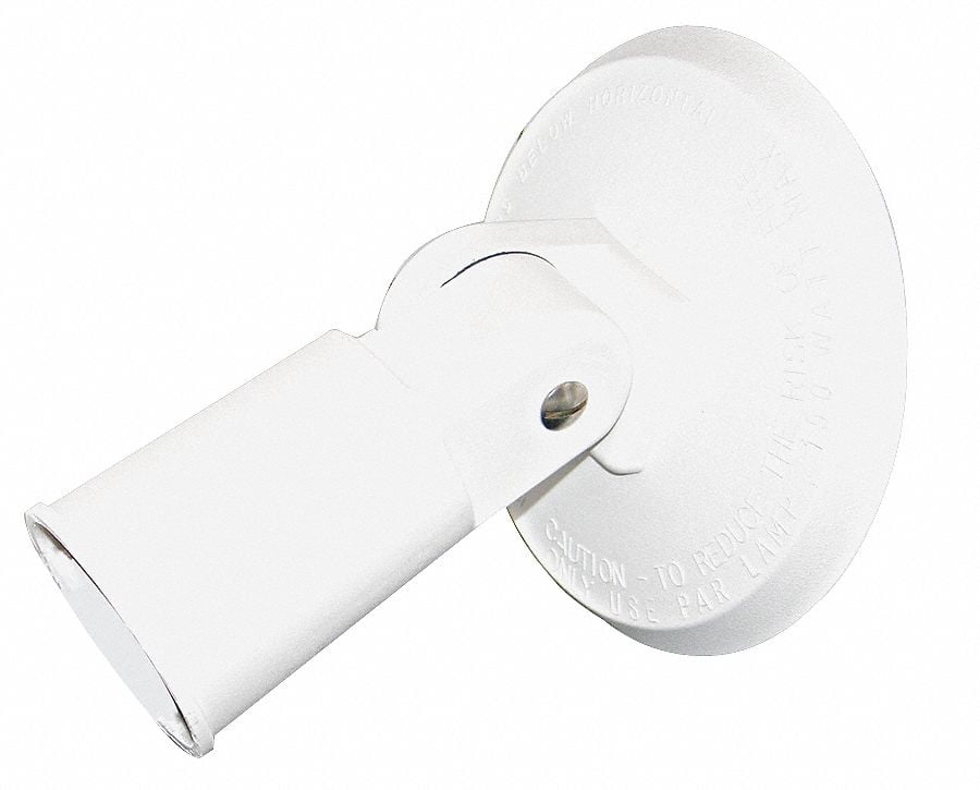 W F Harris Lighting Lampholder,INC,Surface Mnt,White,1 Head 101-W ...