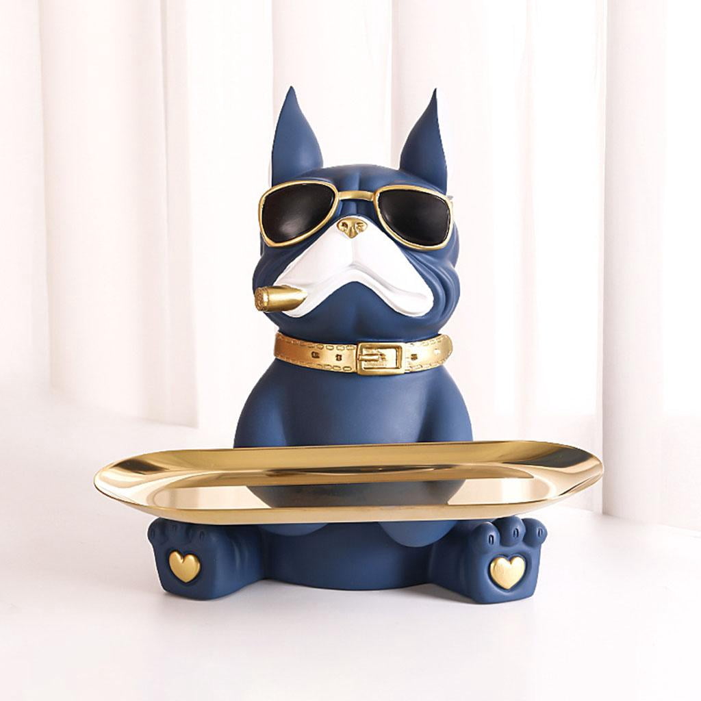 Statue Figurines Key Storage Tray Ornamental Resin Sculpture Home ...