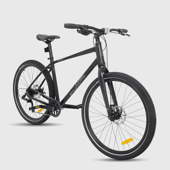 Micargi RD-269-57 Matte Black Fixie Bike, Hi-Ten Steel Frame, 700c ...