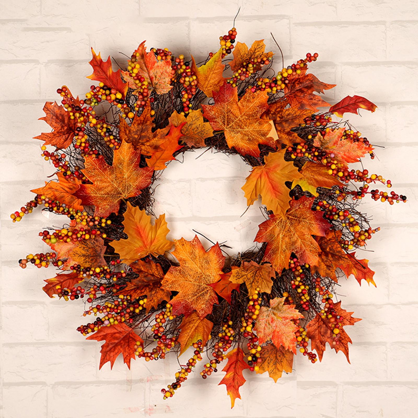 Click here for Elodie Artificial Fall Wreath  Autumn Floral Wreat... prices