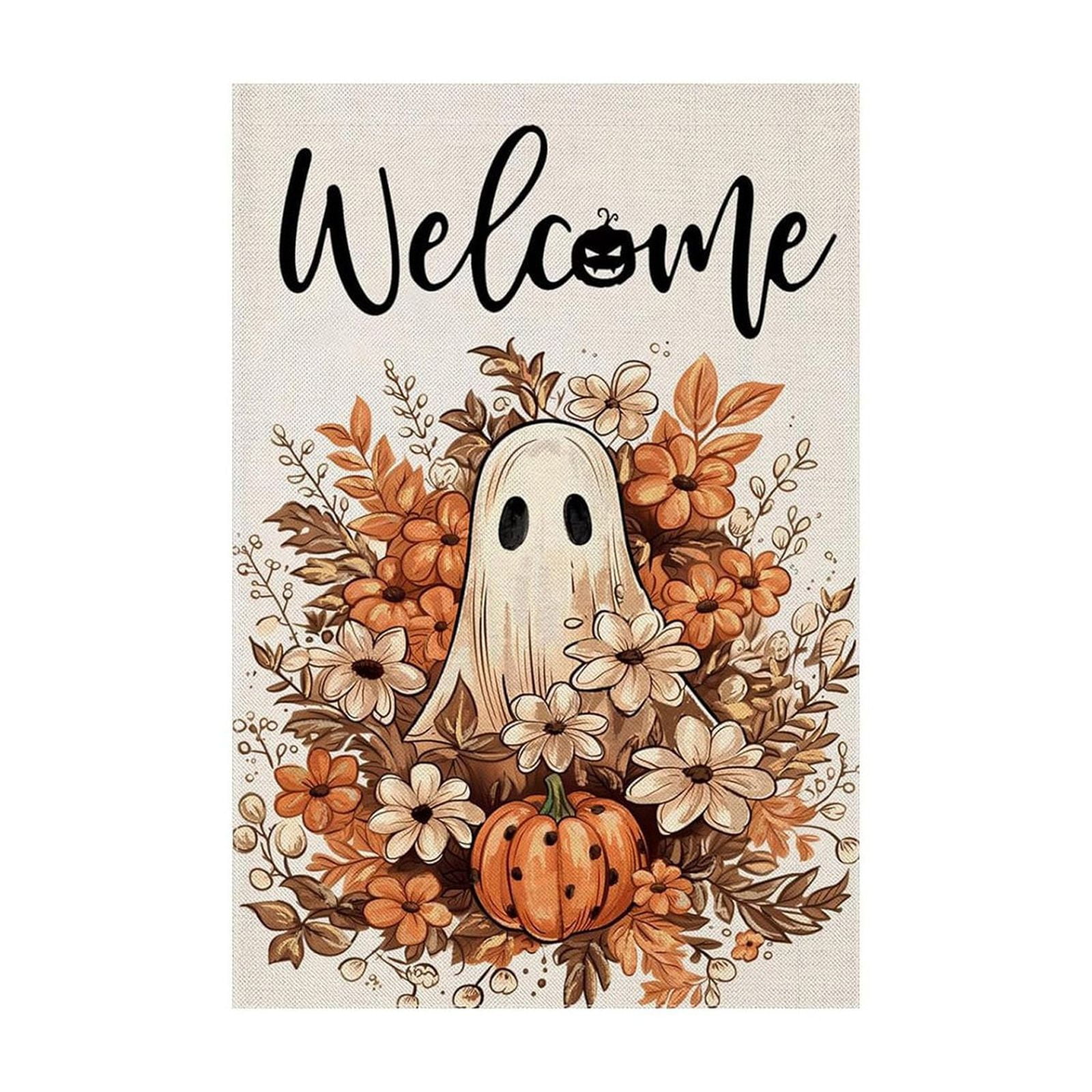 Click here for Witspace Welcome Halloween Garden Flags For Outsid... prices