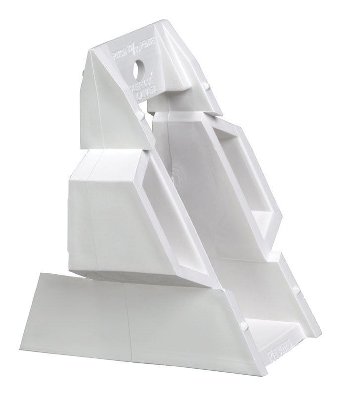 Plastmo Classic 4-1/2 in. W White Vinyl Gutter Wedge - Walmart.com