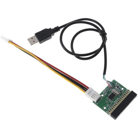 1Pcs 1.44MB 3.5" Floppy Drive Connector 34 PIN 34P to USB Cable Adapter ...