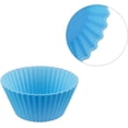 Baking Cups of 24 Pack, Square and Round Muffin Baking Liners, Thicken ...
