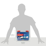 Equate All-Purpose First Aid Kit with Antibacterial Bandages, 250 Items ...