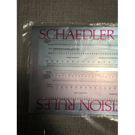 Schaedler Ruler 46-DP - Set of 2 | Walmart Canada