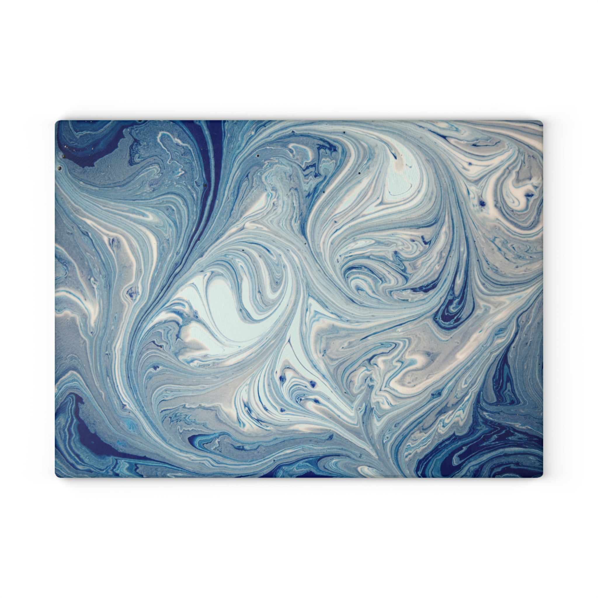 Blue Agate Swirl Cheese Board, Geode Decor Charcuterie Platter ...