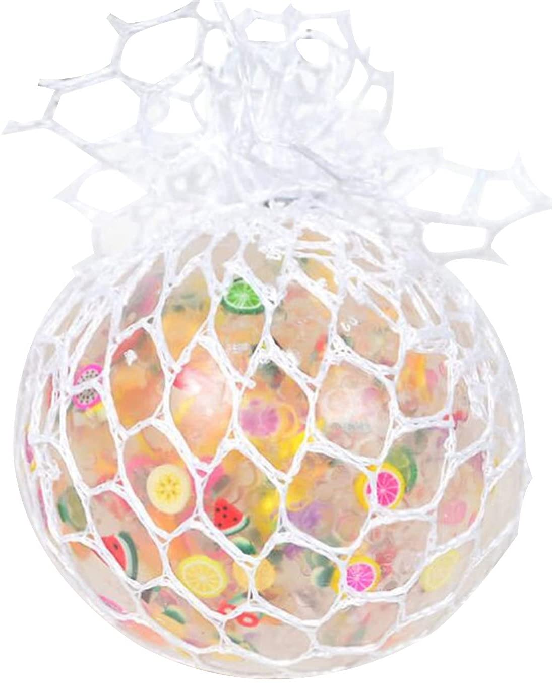 Colorful Beads Grape Ball Mesh Ball Stress Toy, Grape Stress Ball ...