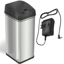 SensorCan 13 Gallon Touchless Kitchen Bin, Automatic Motion Sensor Lid ...