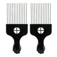 ACDANC 2 Style Sponge & 2 Hair Pick (Pack) Afro Comb, Hair Pick and ...
