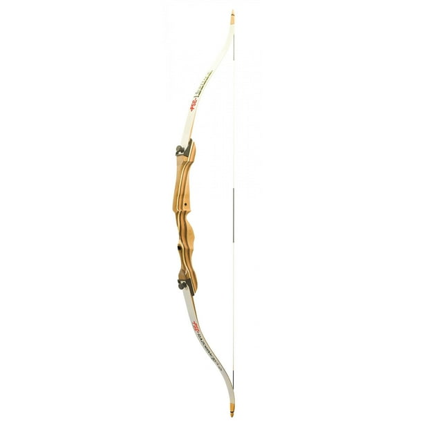 PSE Razorback Jr 54" Long Youth Archery Recurve Bow - White Range Bow ...