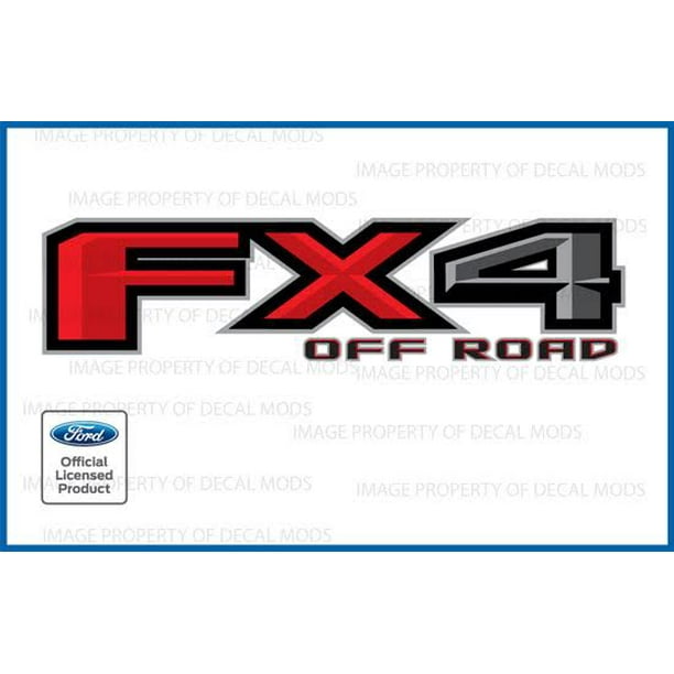 Decal Mods FX4 OFF ROAD truck decal sticker replacement for Ford F150 ...
