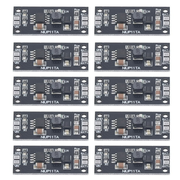 2S Battery Charging Board, DC 4.5V-5.5V Compatibility Compact Cell ...