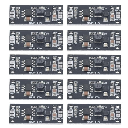2S Battery Charging Board, DC 4.5V-5.5V Compatibility Compact Cell ...