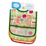 Luvable Friends Baby Girl Waterproof PEVA Bibs 4pk, Pink, One Size ...