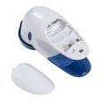 Mainstays Portable Plastic Travel Lint Remover and Shaver, White Blue ...
