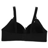 3 Pack 36-50 B/C/D Cup Wireless Bras – Plus Size Seamless No Underwire ...