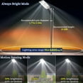 Solar Street Light 10000W, Solar Street Light Dusk to Dawn, IP67 ...