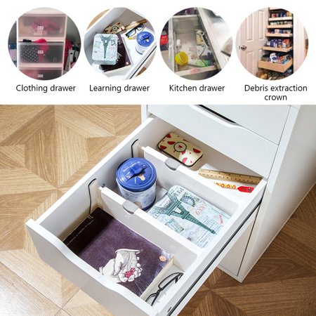 Clairlio Adjustable Retractable Drawer Partition Holder Expandable ...