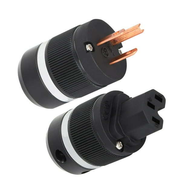 Pure Copper Connector Plug, HiFi Audio Connector Power Plug, Shielding ...
