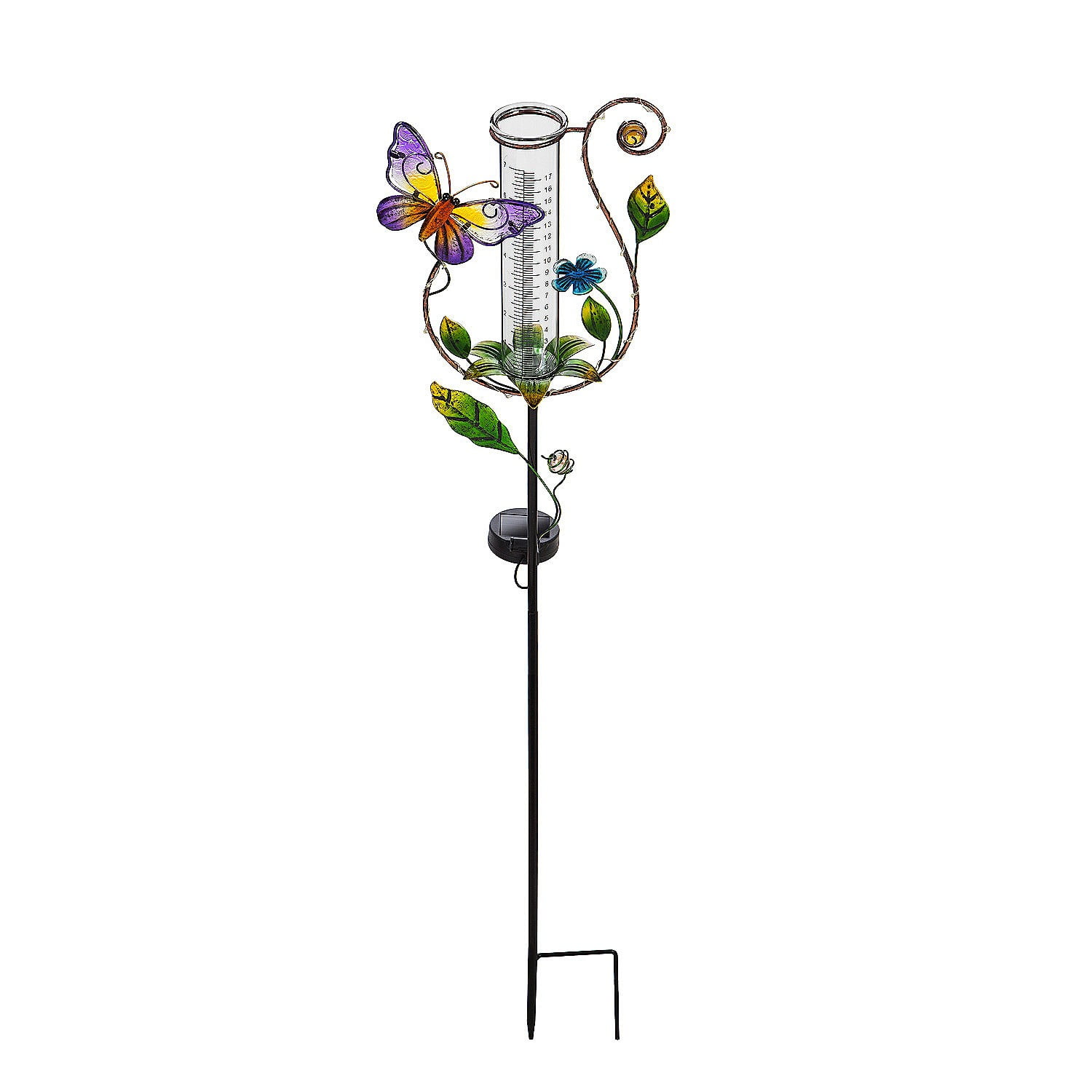 Solar Powered Rain Gauge