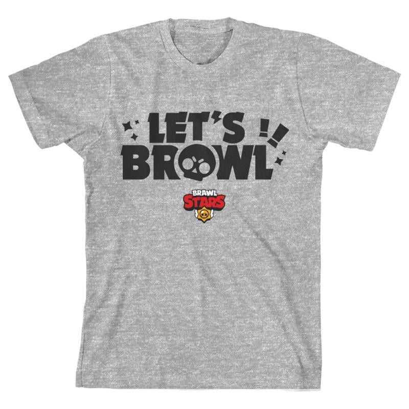 Click here for Bioworld Brawl Stars Lets Brawl Kids Heather Grey... prices