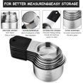 Measuring Cups Set 8 Stainless Stackable Nesting Measuring Cups for ...
