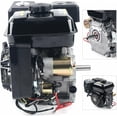 7.5 HP 212CC Gas Engine with Electric Start 4-Stroke Horizontal Shaft ...