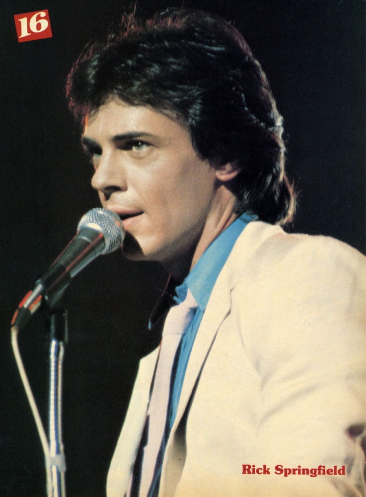 Rick Springfield Poster 16x24 Unframed, Age: Adults Best Posters ...