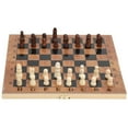 Big sale 2024 Wooden Box Chess Chessboard Checkers 3 in 1 Checkerboard ...