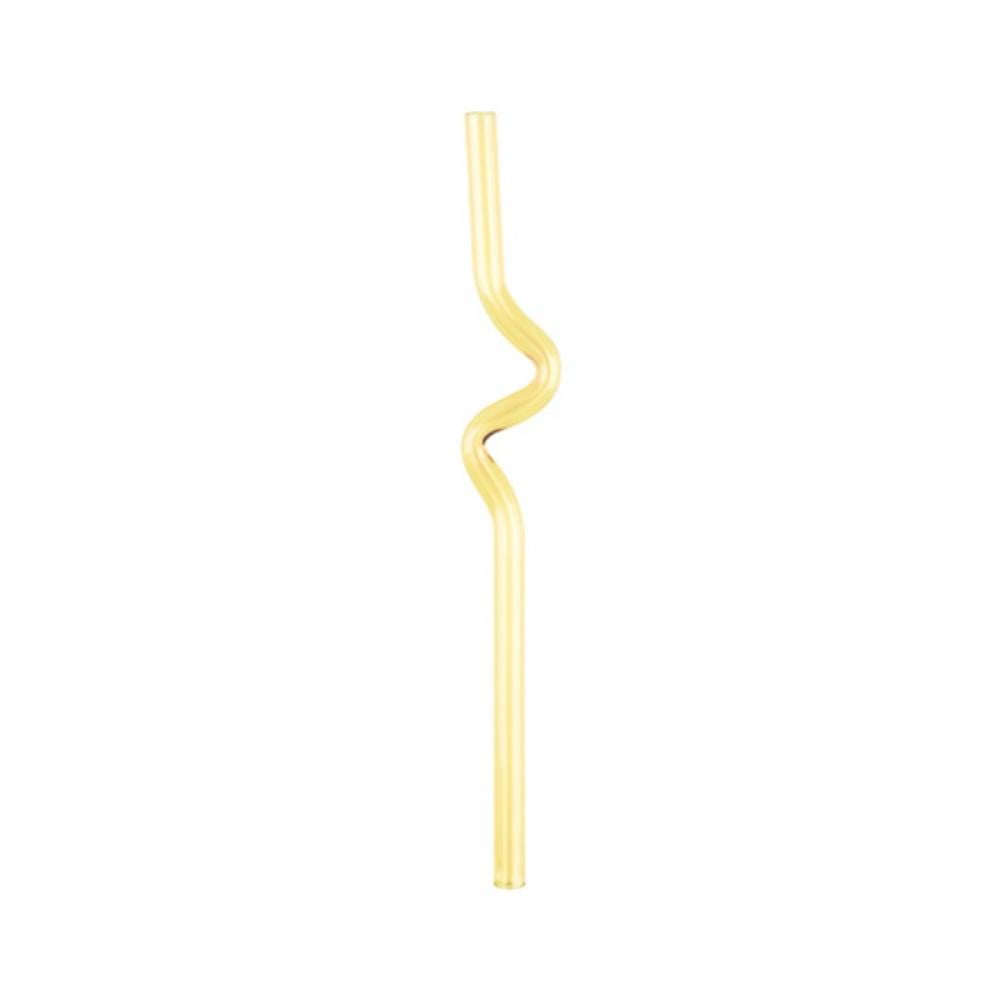 Long Rainbow Colored Reusable Glass Replacement Straws Straw ...