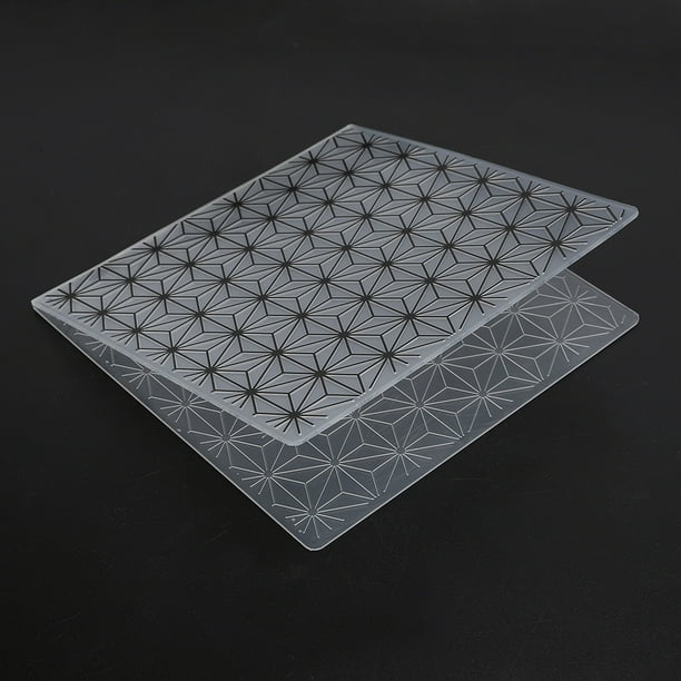 Plantillas de relieve, 2 piezas, carpetas de relieve, placa de relieve ...
